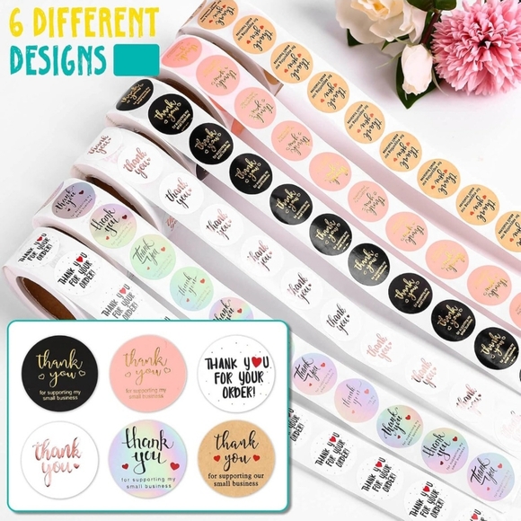 Design | Thank You Stickers For Small Business | Poshmark